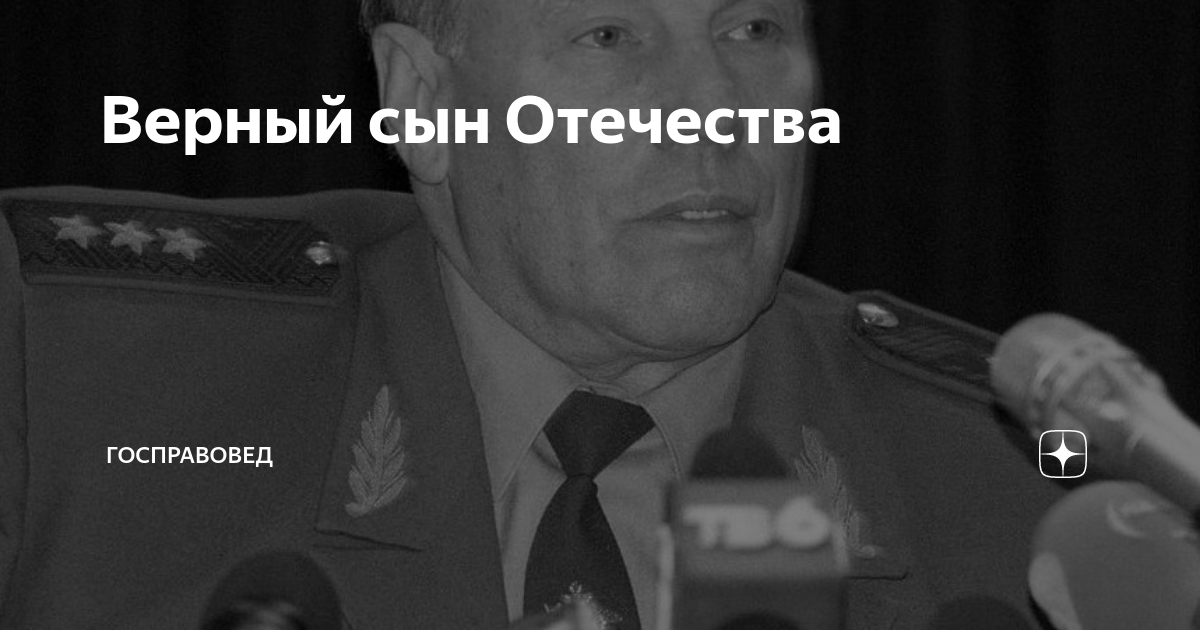 Верный сын Отечества | Госправовед | Дзен