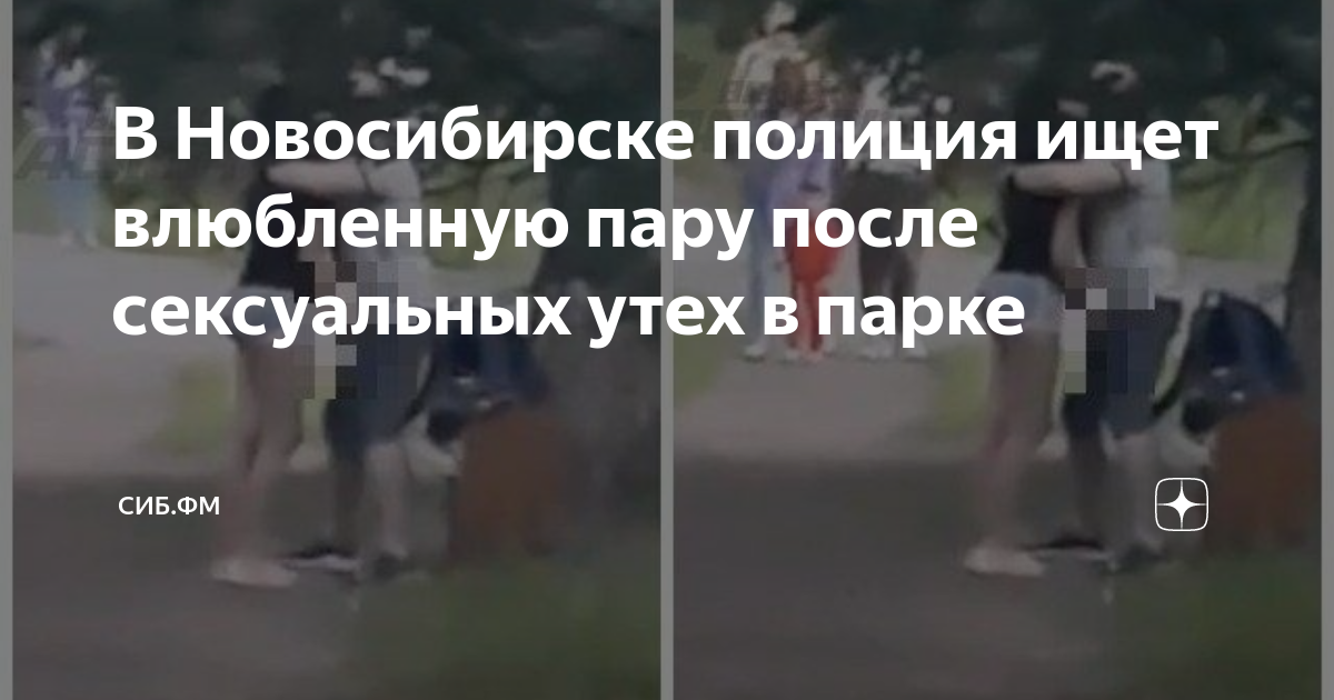 В Новосибирске полиция ищет влюбленную пару после сексуальных утех в