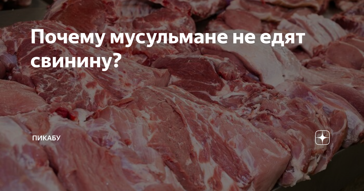 Почему мусульмане не едят свинину Пикабу Дзен