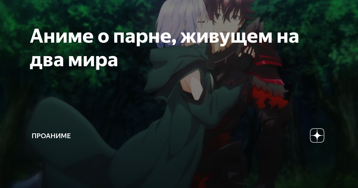 Аниме о парне живущем на два мира ПроАниме Дзен