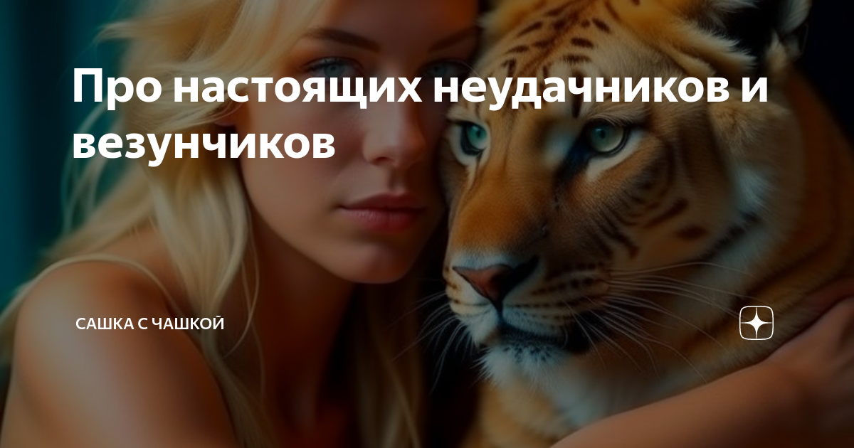 Про настоящих неудачников и везунчиков Сашка с чашкой Дзен