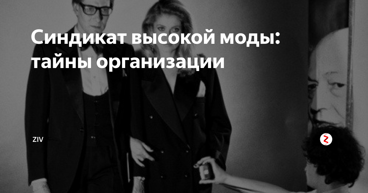Синдикат высокой моды: тайны организации | Ziv | Дзен