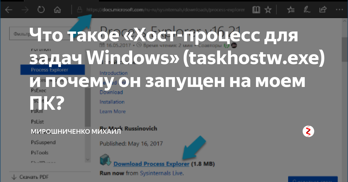 Что такое «Хост-процесс для задач Windows» (taskhostw.exe) и почему он ...