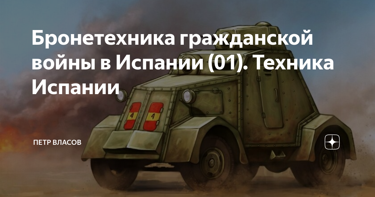 Бронетехника гражданской войны в Испании 01 Техника Испании Петр