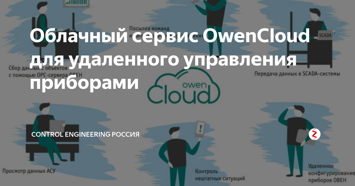 Облачный сервис OwenCloud для удаленного управления приборами | Control Engineering Россия | Дзен