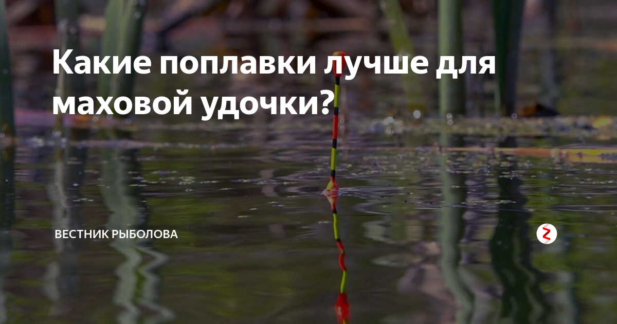 Какие поплавки лучше для маховой удочки? | Вестник рыболова | Дзен