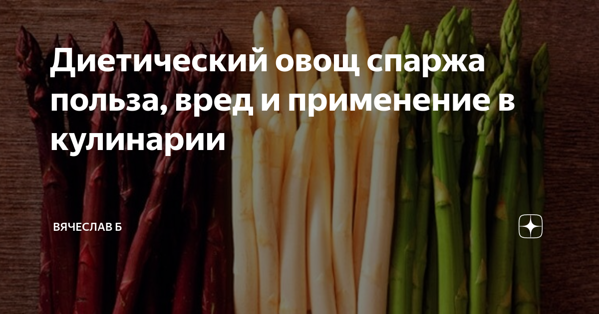 Диетический овощ спаржа польза, вред и применение в кулинарии ...