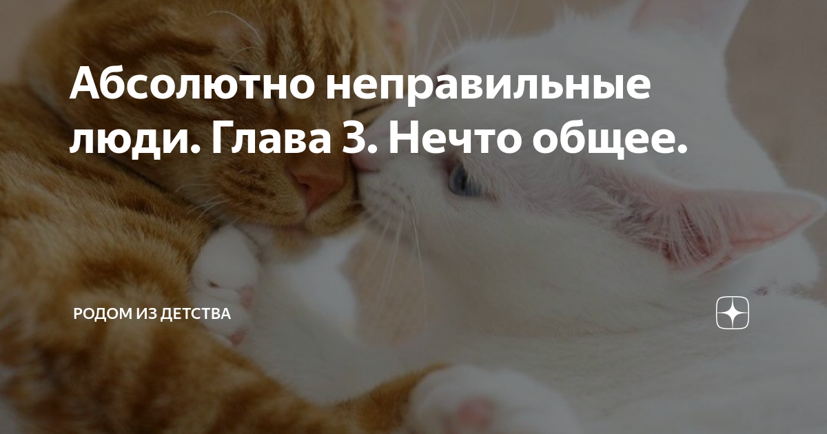 Абсолютно неправильные люди. Глава 3. Нечто общее. | Родом из детства ...