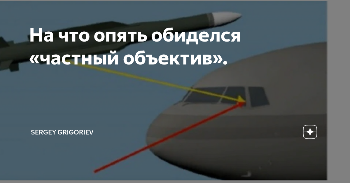 На что опять обиделся «частный объектив». | Sergey Grigoriev | Дзен