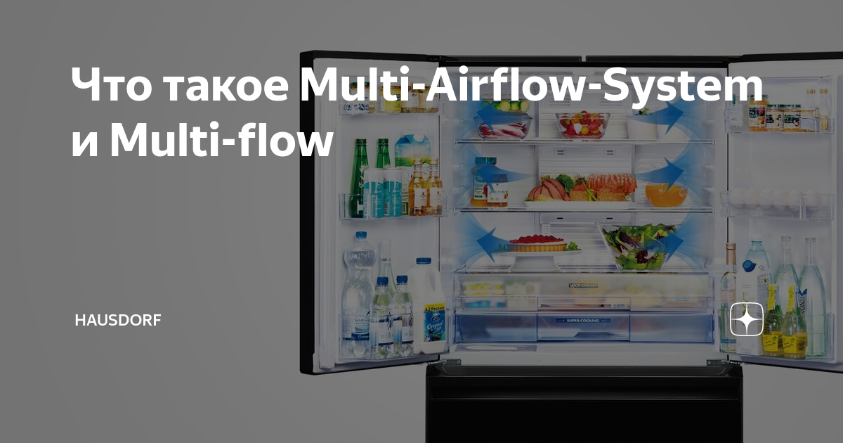 Что такое Multi-Airflow-System и Multi-flow | Hausdorf | Дзен