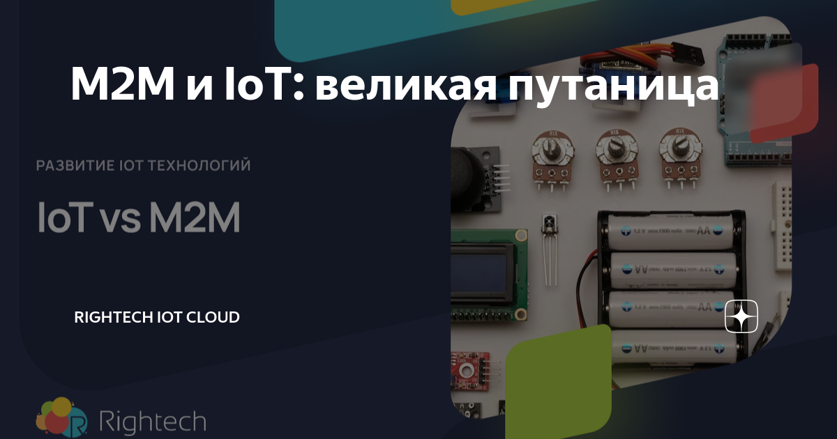 М2М и IoT: великая путаница | Rightech IoT Cloud | Дзен