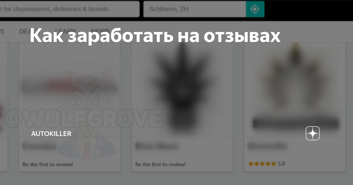Как заработать на отзывах | AUTOkiller | Дзен