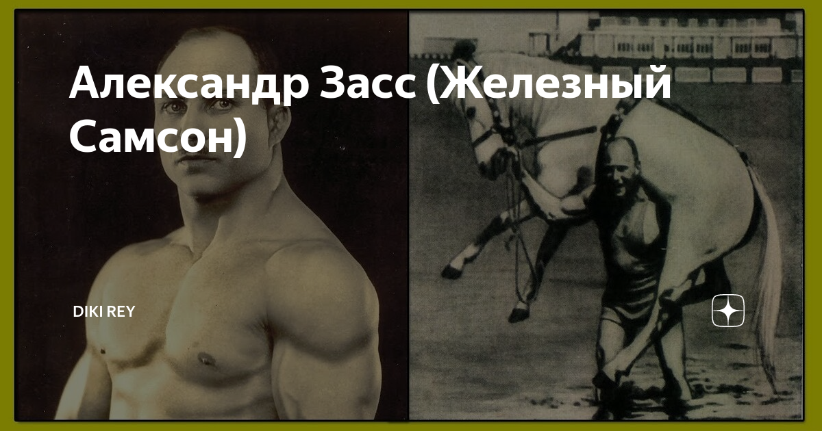 Александр Засс (Железный Самсон) | Diki Rey | Дзен