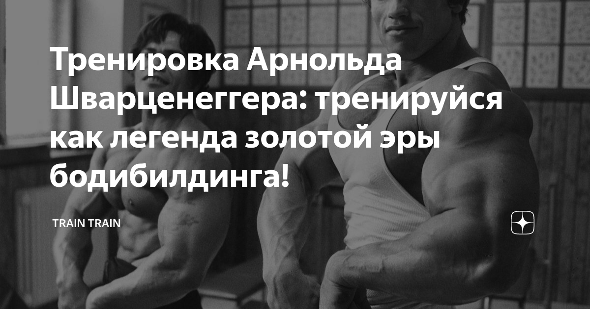Тренировка Арнольда Шварценеггера: тренируйся как легенда золотой эры ...