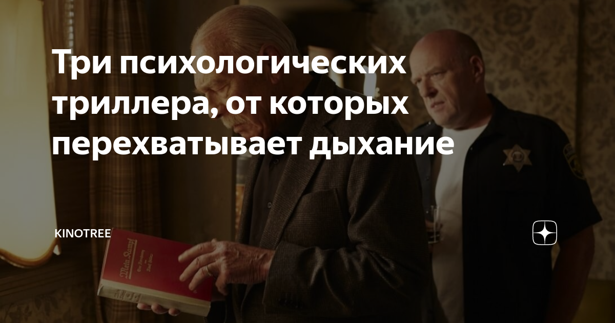 Три психологических триллера от которых перехватывает дыхание Kinotree Дзен