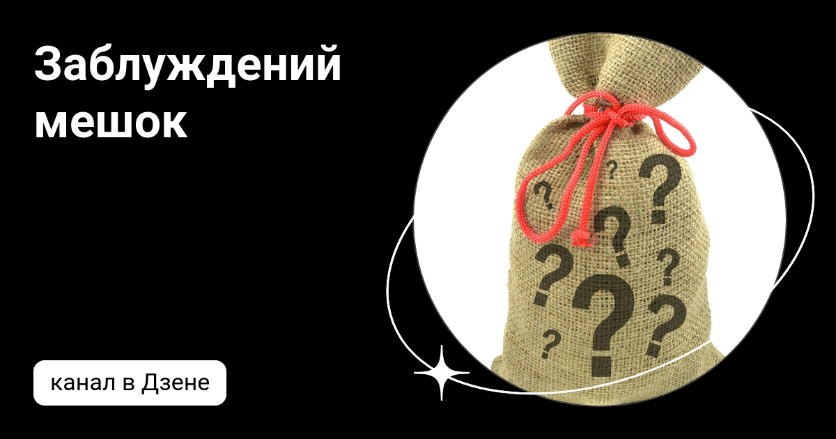 Заблуждений мешок | Дзен