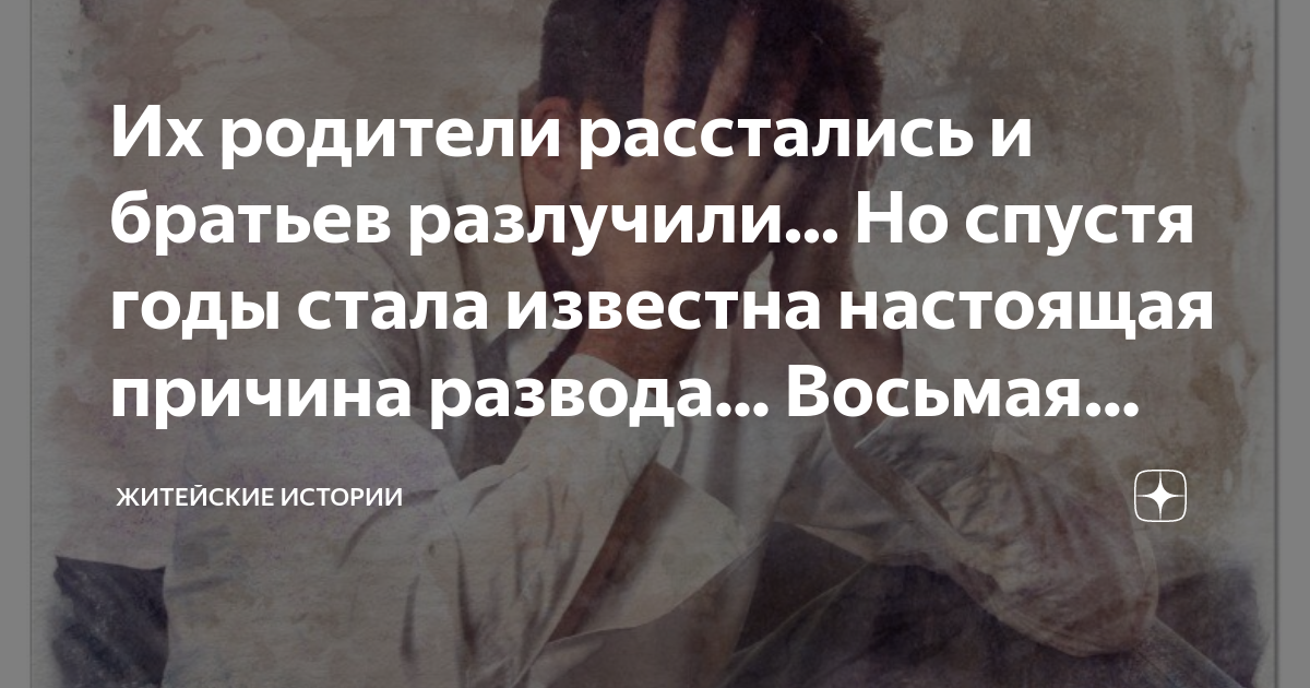 Их родители расстались и братьев разлучили... Но спустя годы стала ...