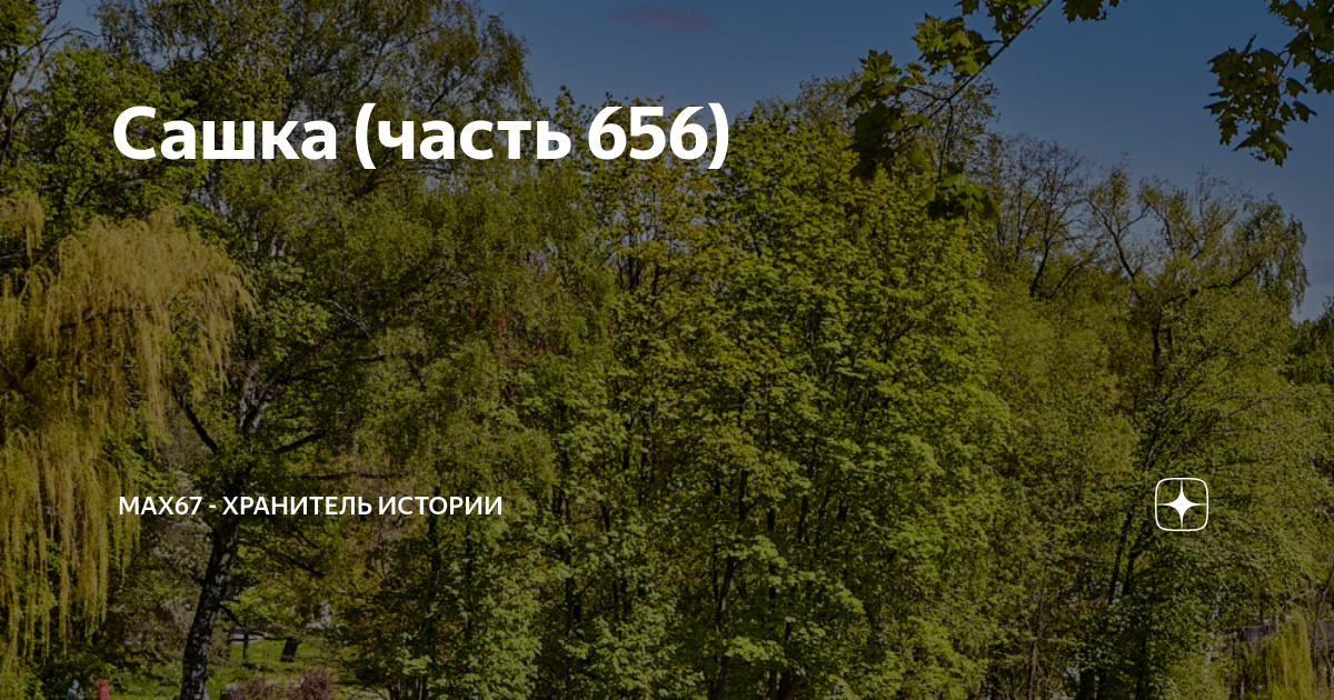 Сашка (часть 656) | MAX67 - Хранитель Истории | Дзен