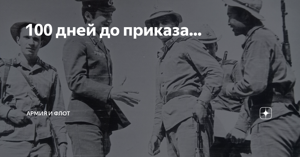 100 дней до приказа... | Армия и Флот | Дзен