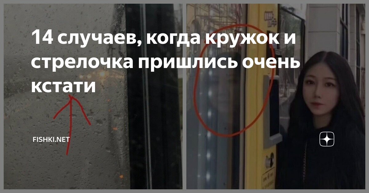 14 случаев, когда кружок и стрелочка пришлись очень кстати | Fishki.Net | Дзен