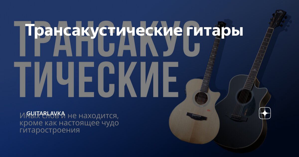 Трансакустические гитары | GuitarLavka | Дзен