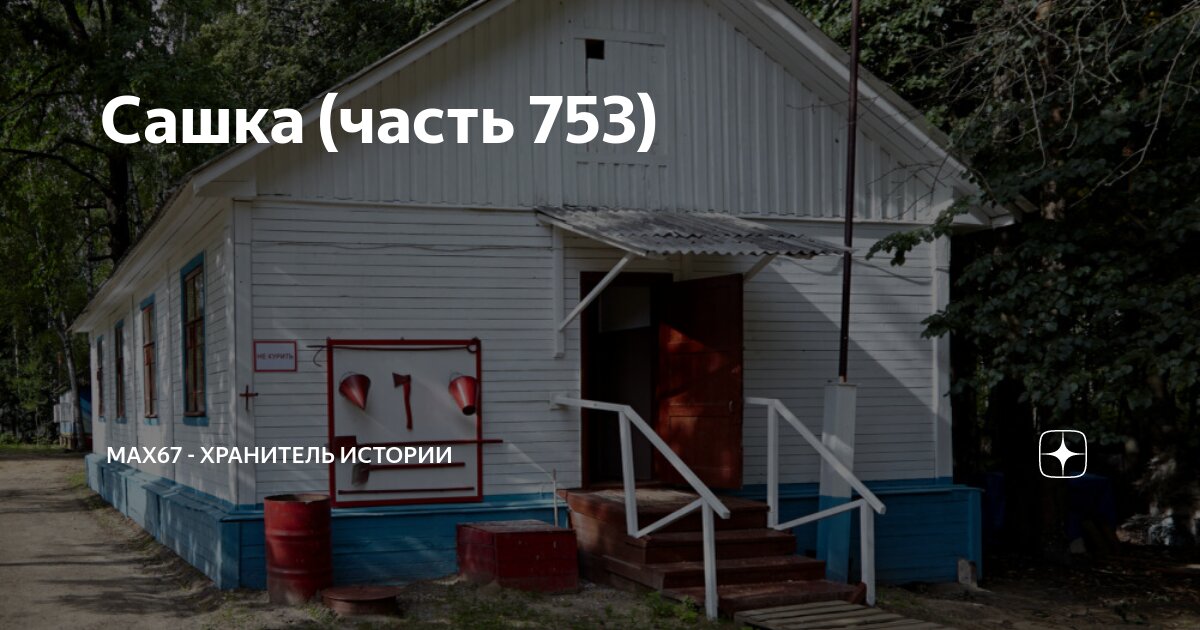 Сашка (часть 753) | MAX67 - Хранитель Истории | Дзен