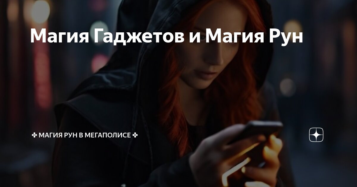 Магия Гаджетов и Магия Рун | МАГИЯ В МЕГАПОЛИСЕ | Дзен