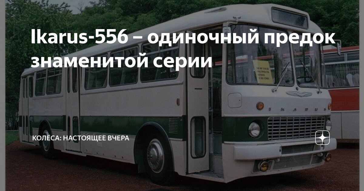Ikarus-556 – одиночный предок знаменитой серии | Колёса: настоящее ...