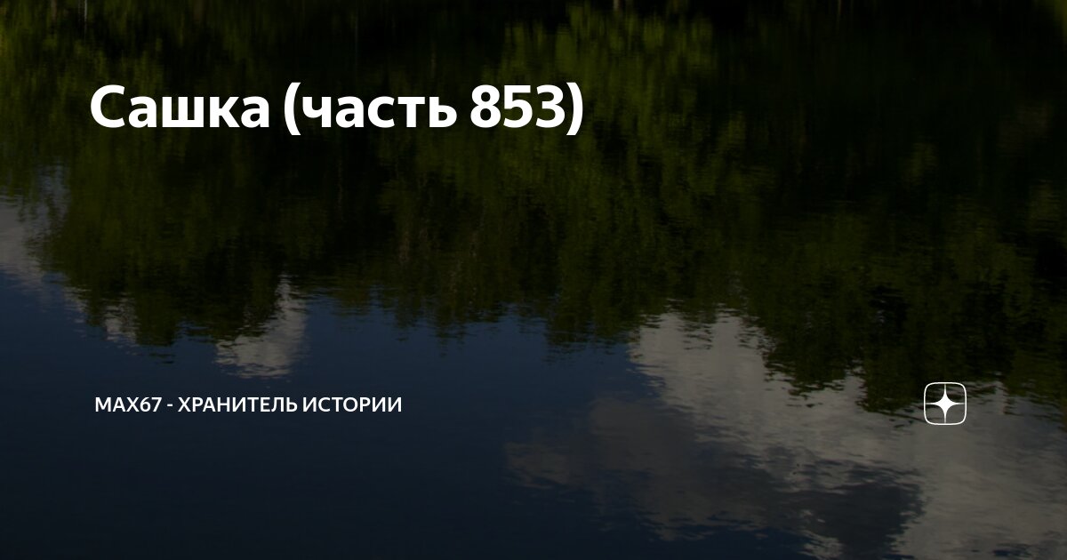 Сашка (часть 853) | MAX67 - Хранитель Истории | Дзен