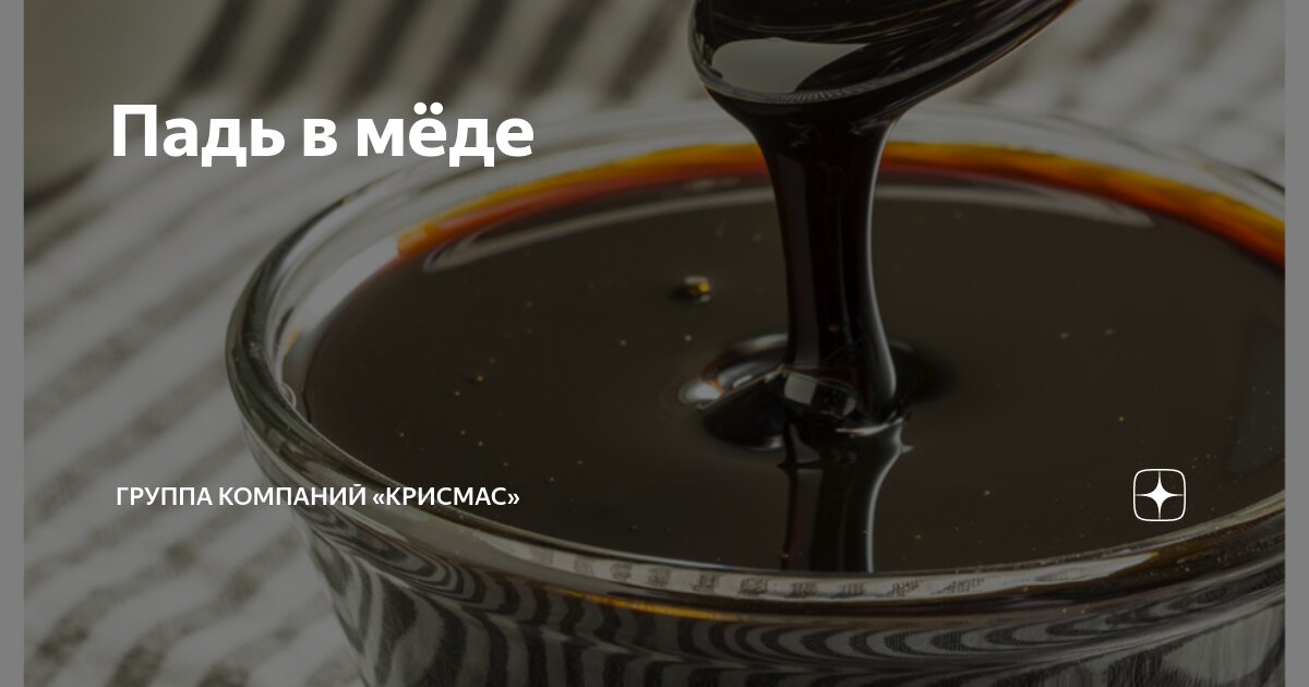 Падь в мёде | Группа компаний «Крисмас» | Дзен