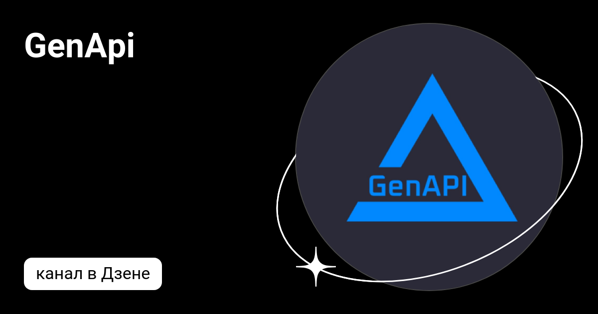 GenApi | Дзен
