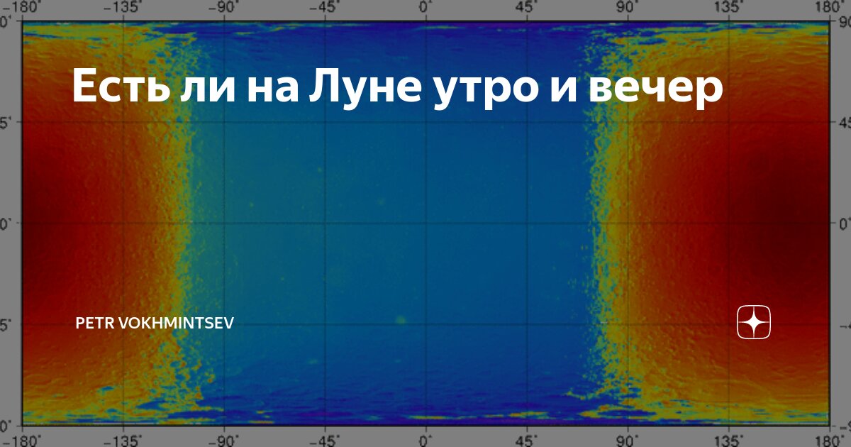 Есть ли на Луне утро и вечер | Petr Vokhmintsev | Дзен