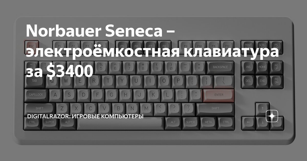 Norbauer Seneca – электроёмкостная клавиатура за $3400 | DigitalRazor ...