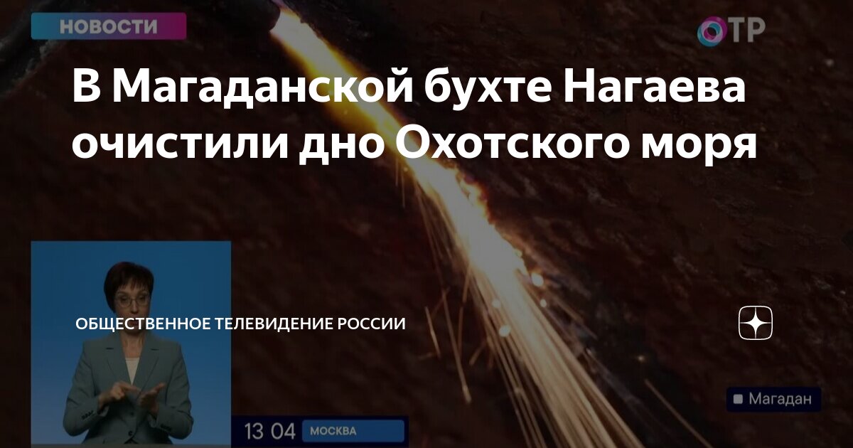 В Магаданской бухте Нагаева очистили дно Охотского моря Общественное