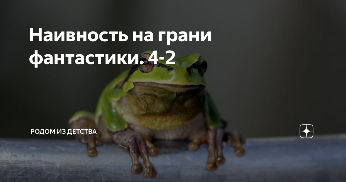 Наивность на грани фантастики 4 2 Родом из детства Дзен