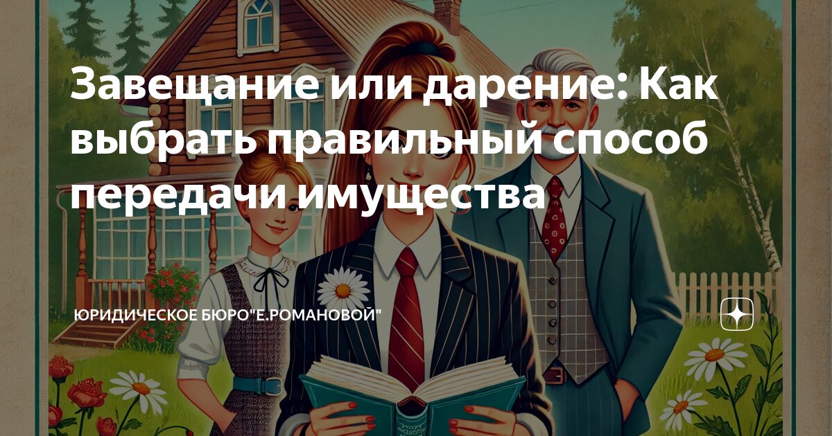 Завещание или дарение Как выбрать правильный способ передачи имущества