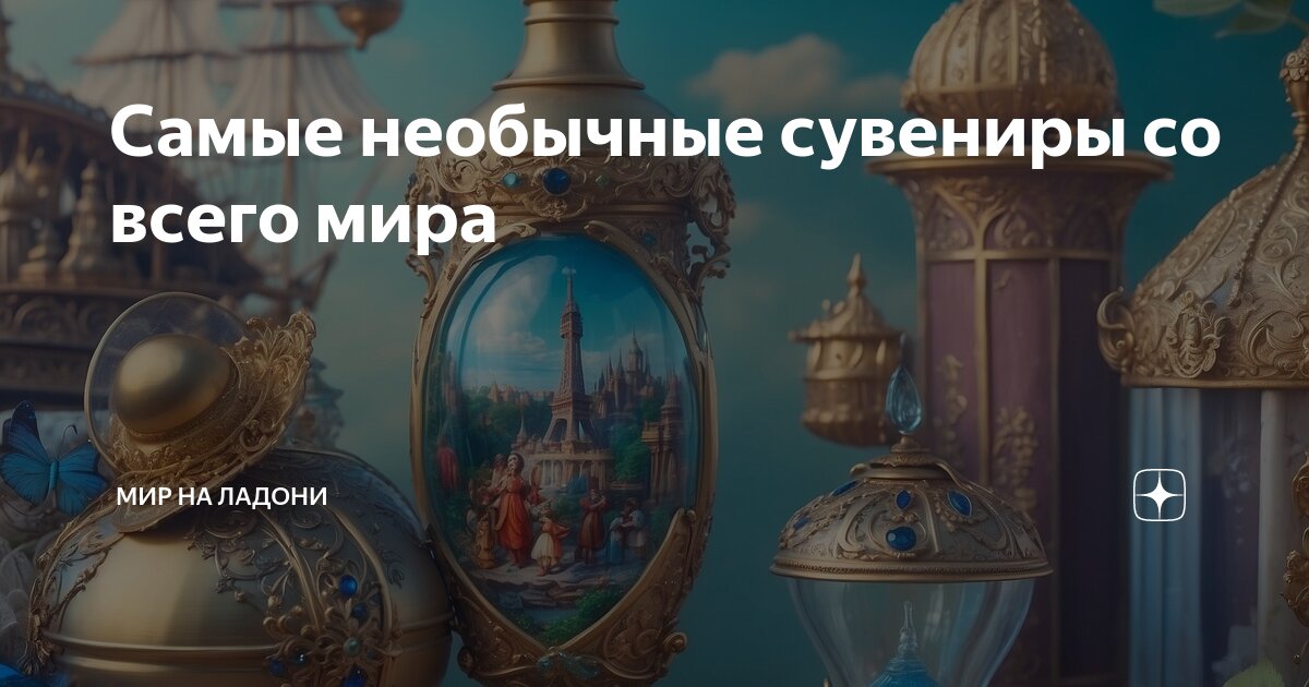 Самые необычные сувениры со всего мира | Мир на ладони | Дзен