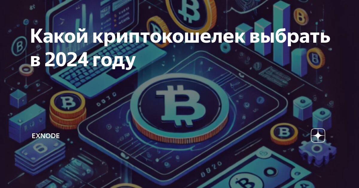 Какой криптокошелек выбрать в 2024 году | EXNODE | Дзен