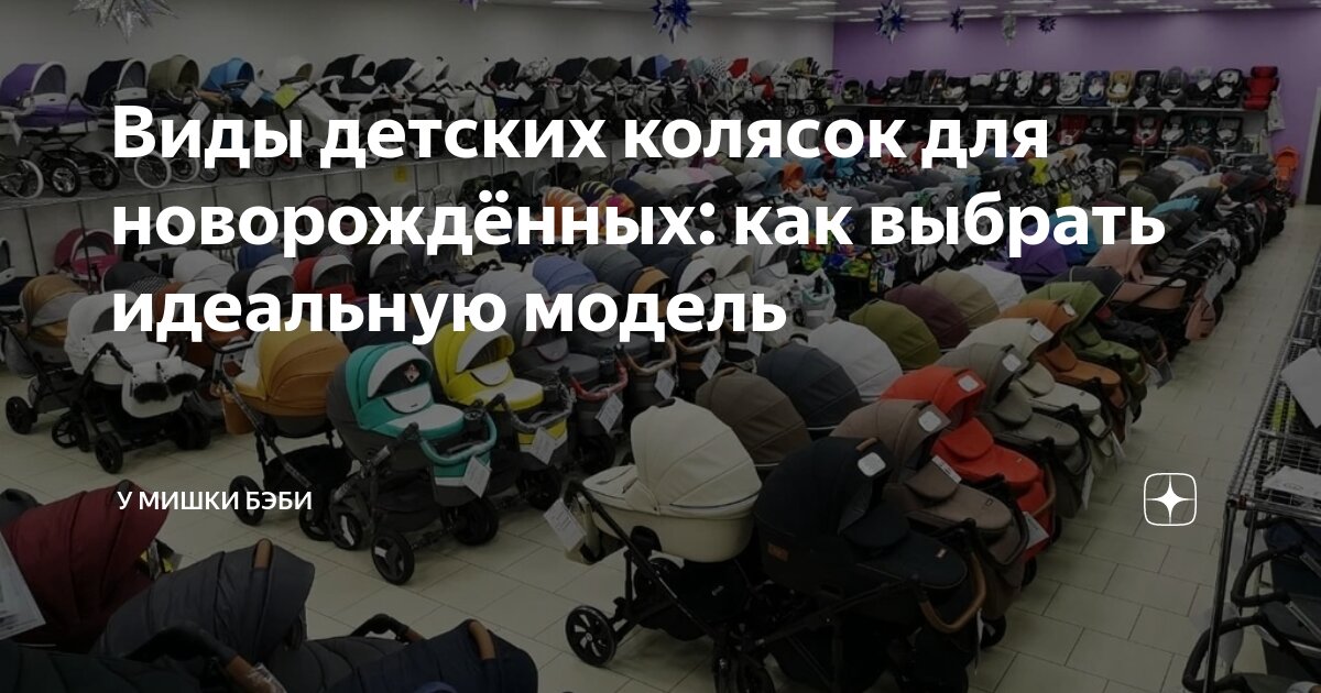 Виды детских колясок для новорождённых: как выбрать идеальную модель ...