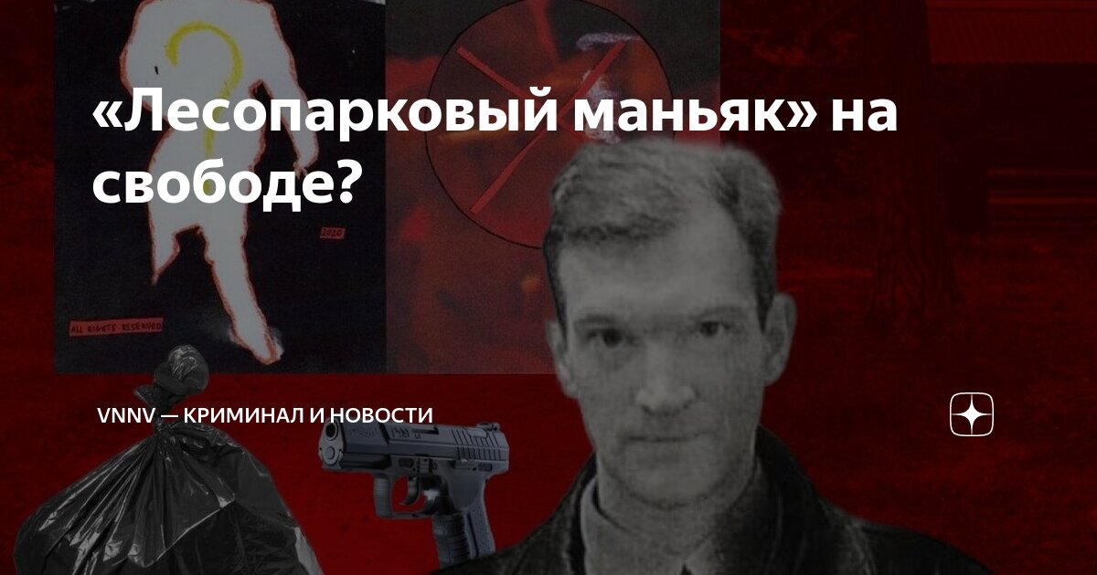 «Лесопарковый маньяк» на свободе? | VNNV — криминал и новости | Дзен