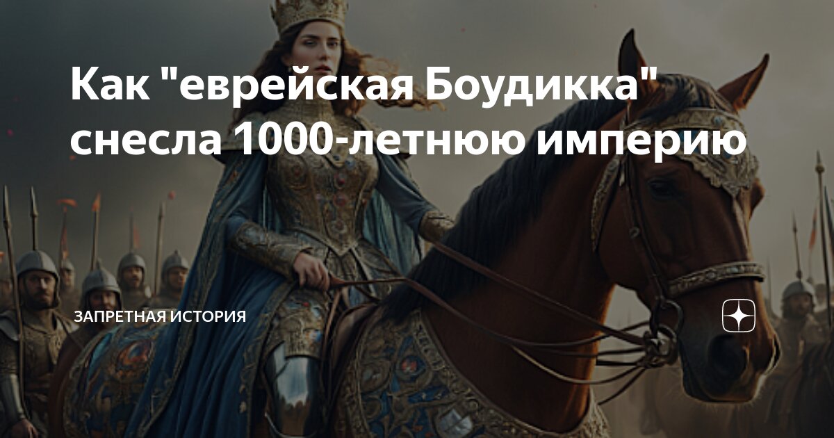 Как "еврейская Боудикка" снесла 1000-летнюю империю | Запретная история ...