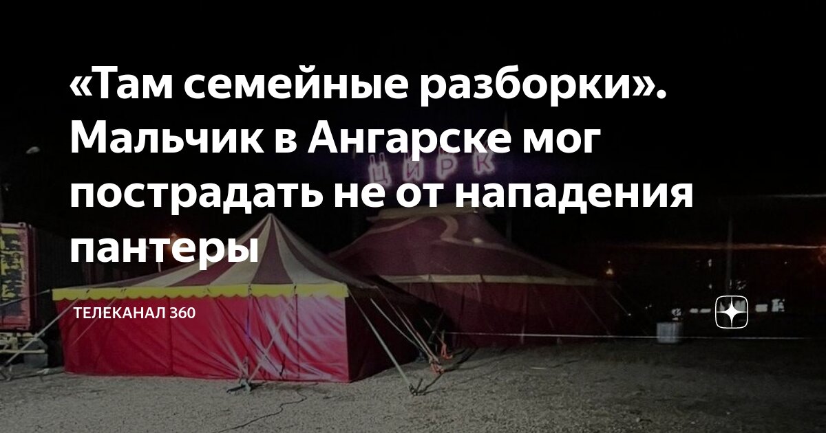 «Там семейные разборки Мальчик в Ангарске мог пострадать не от
