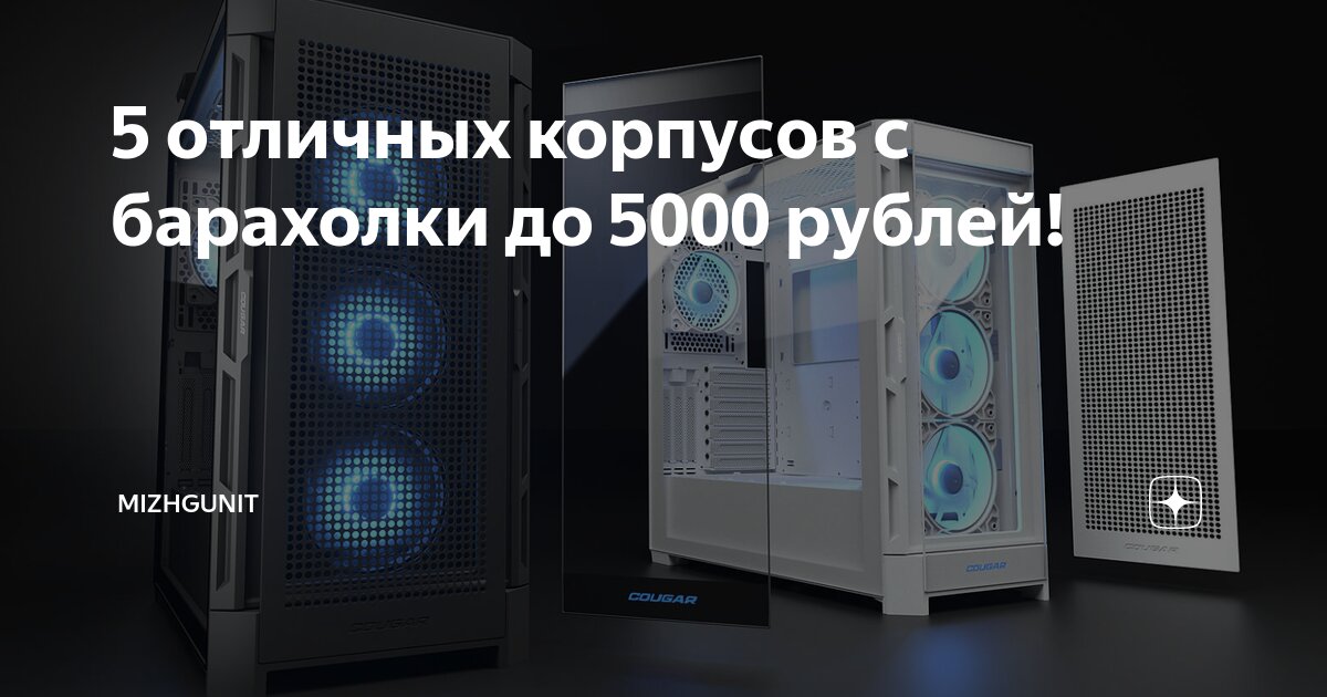 5 отличных корпусов с барахолки до 5000 рублей! | Mizhgunit | Дзен