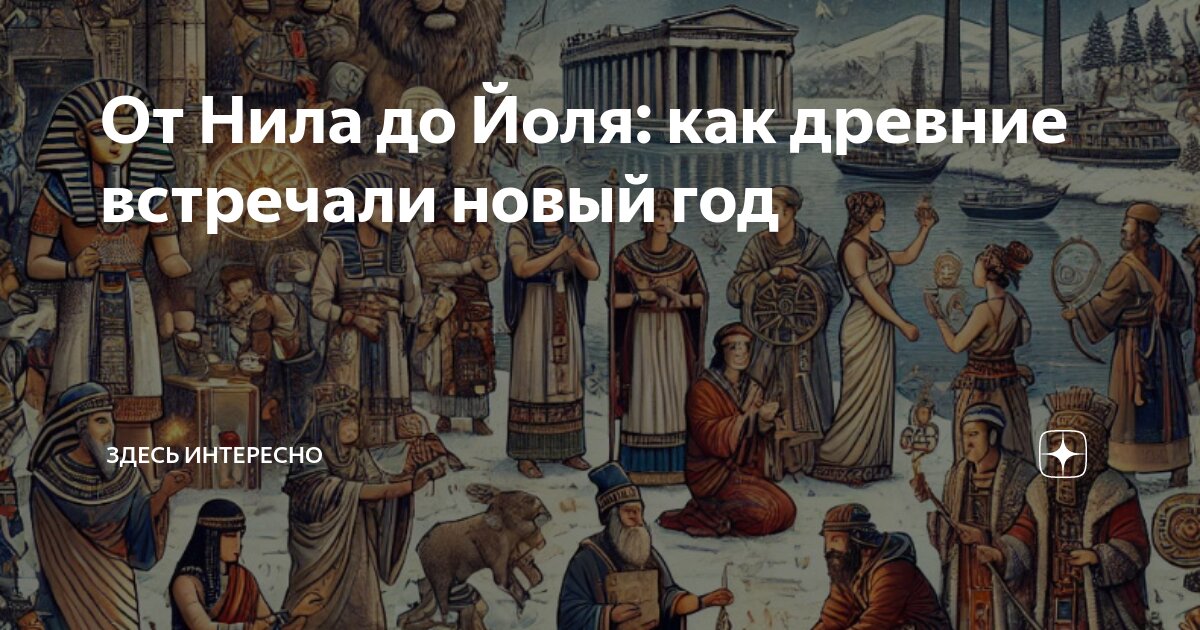 От Нила до Йоля: как древние встречали новый год | Здесь интересно | Дзен
