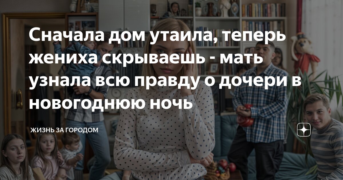 Сначала дом утаила теперь жениха скрываешь мать узнала всю правду о дочери в новогоднюю ночь