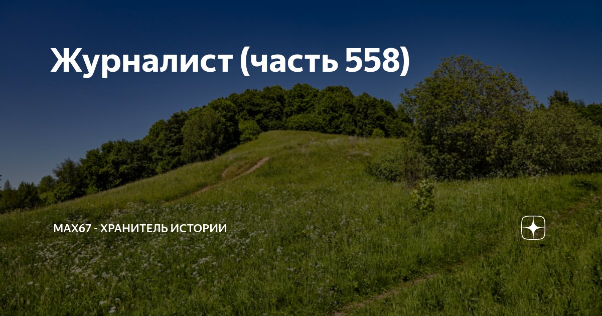 Журналист (часть 558) | MAX67 - Хранитель Истории | Дзен