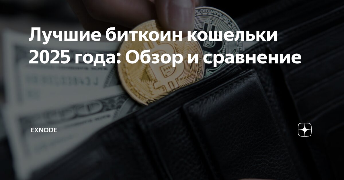 Лучшие биткоин кошельки 2025 года: Обзор и сравнение | EXNODE | Дзен