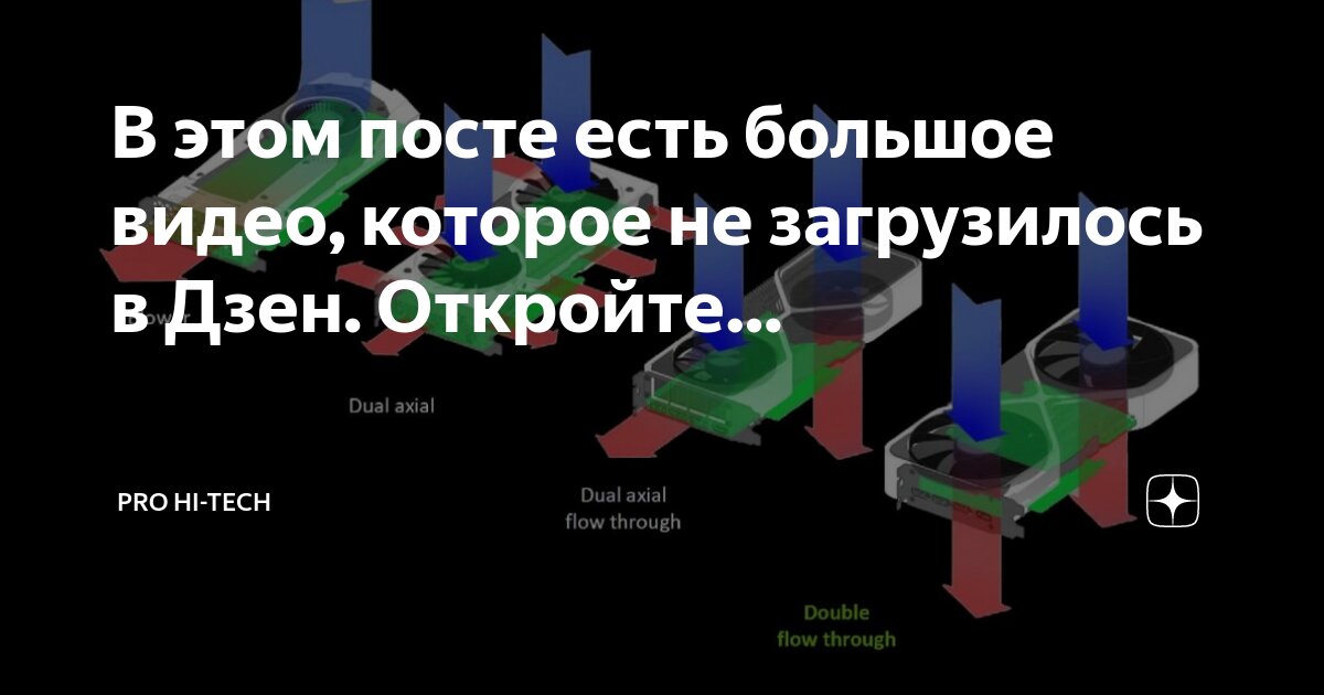 В этом посте есть большое видео, которое не загрузилось в Дзен. Откройте… | Pro Hi-Tech | Дзен