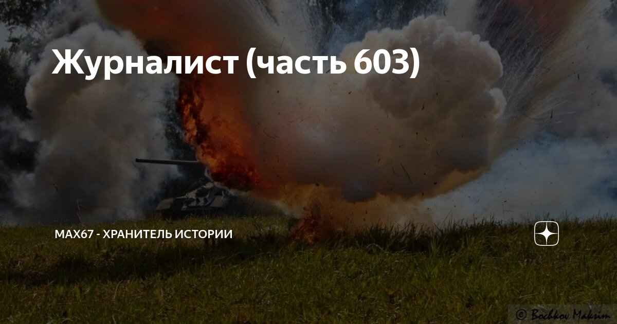 Журналист (часть 603) | MAX67 - Хранитель Истории | Дзен