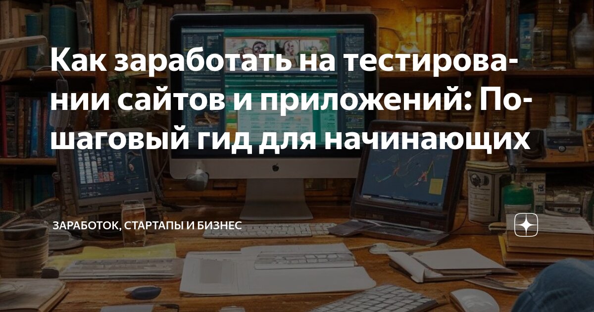 Как заработать на тестировании сайтов и приложений Пошаговый гид для